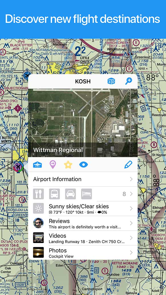 RunwayMap - the new pilot community! Complements ForeFlight & Garmin Pilot.